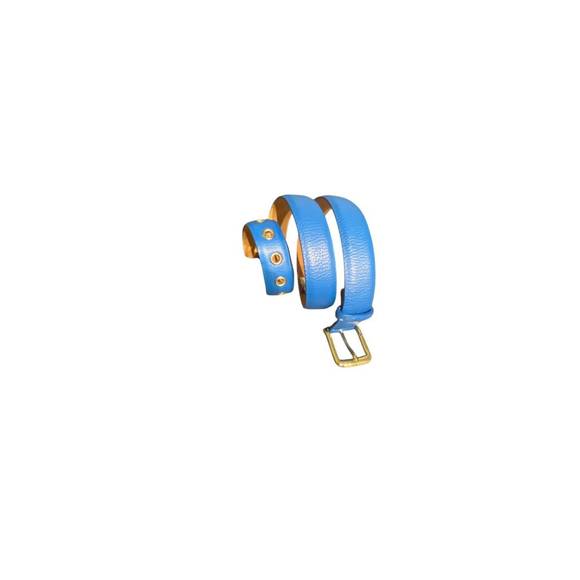 W. Kleinberg | Accessories | New W Kleinberg Cobalt Leather Belt With ...